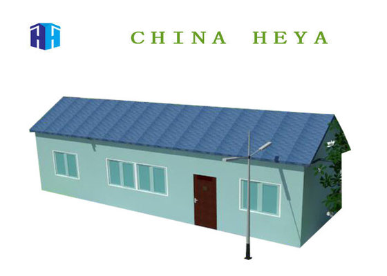 Economical Modern Steel Frame Prefabricated Houses Metal Building Cabin Color Optional