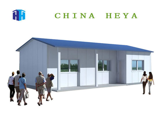 Precast Building Project Modern Prefabricated Houses 82 Square Meters 10.76m Length
