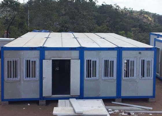 Fireproof Flat Pack Office Buildings , Flat Pack 20 Ft Shipping Container Home