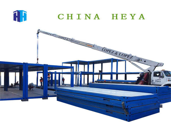 Stable Sandwich Panel Flat Pack Container House Tiny Modular Homes EPS Door
