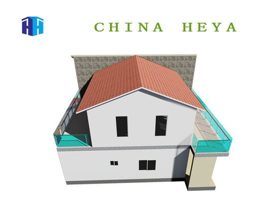 Fireproof Ready Made Prefab House Villa Luxury Home Accessories 70 Years Lifetime