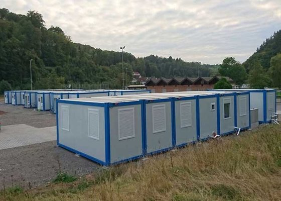 Mobile Flat Pack 20 Feet Prefab Container House Ready Made Homes Mobile Type