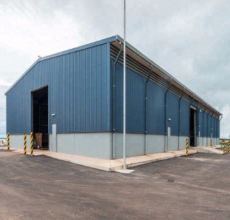 SGS Passed Steel Frame Prefabricated Houses Construction Structural Workshop