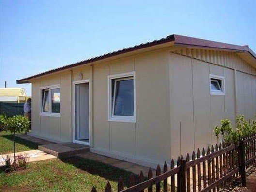 Germany Dismountable Movable Prefab House , Fire Proof Small Modular Cottages
