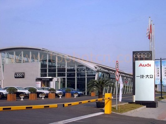 Modern Design Steel Structure Prefabricated Workshop Heya Int'L Car Showroom