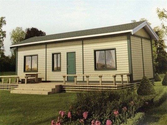 Custom Built Prefab Diy House , Portable Small Prefab Houses For 20-30 Years