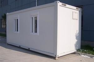 Movable Flat Pack Container Homes 20ft Prefab Living House CE Certification