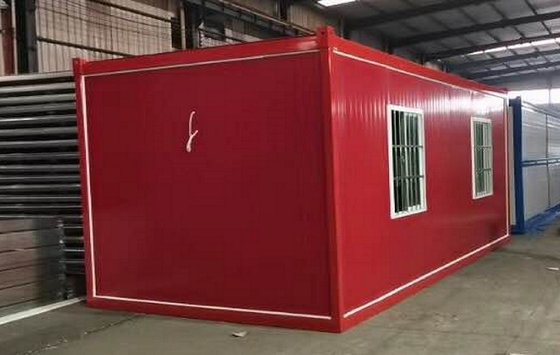 Pre made Tiny Cheap Homes Ready Made Red Container Modern Design Houses For Sale