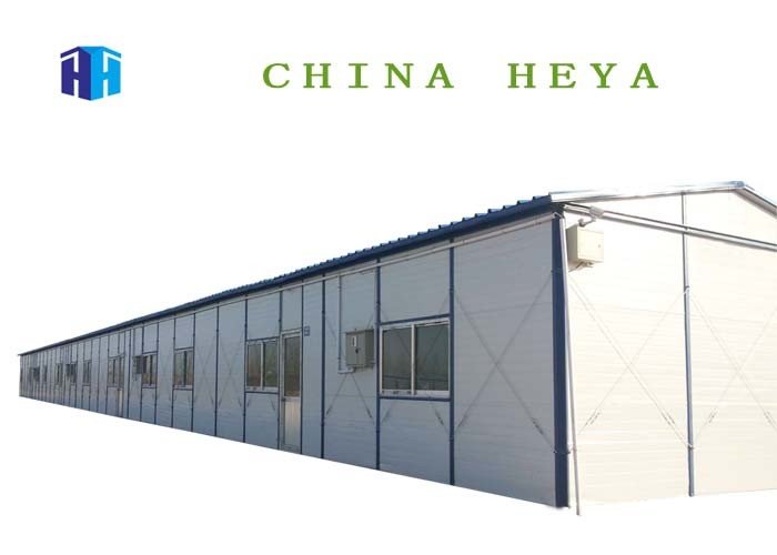 Quick Install Movable Prefab House Light Steel Structure Movable Housing Units Plant  Kits