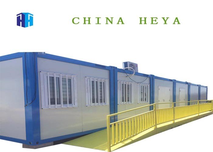 Easy Assembly Turnkey Container Living Quarters Prefab Mobile Living House Steel Door