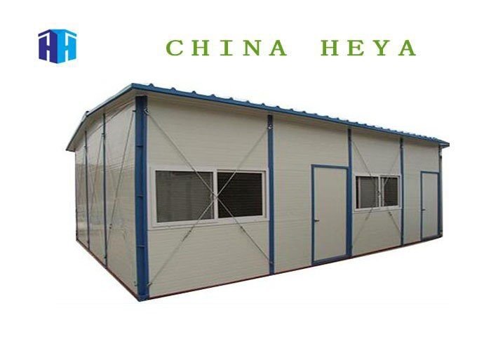 Light Steel Frame Buildings Sandwich Panel Prefab House For Staff Dormitory