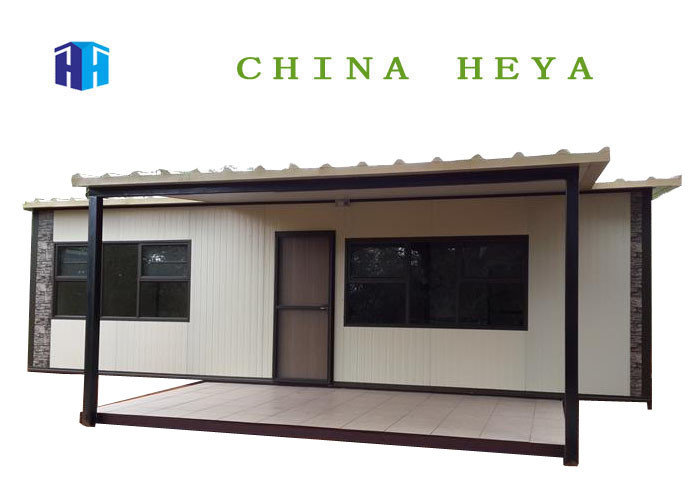 Eco Friendly Movable Prefab House With 3 Bedrooms Flexible Layout 70 Square Meters