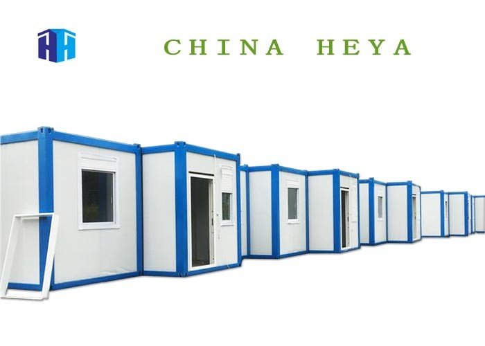 Fast Installation Sandwich Panel Office , Flat Pack Modular Homes CE Certification