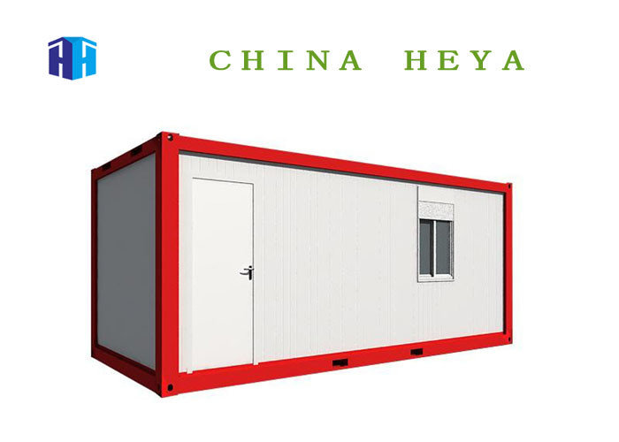 20ft Living PU Sandwich Panel Prefab House Modular Container Homes For Living