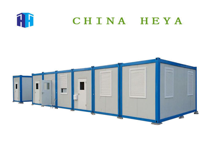 Anti Extrusion Prefab Flat Pack Homes , Granny Flat Modular Home Plywood Flooring