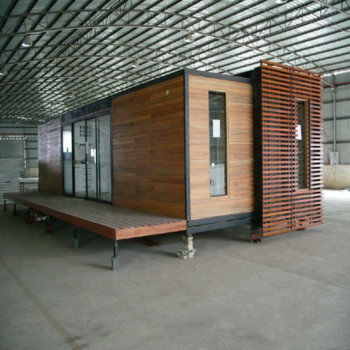 Luxury Container Space Box Modular Prefabricated Metal Homes Livable House Villa 40ft Single Wide