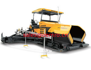 China Multifunctional spreading machine bitumen concrete paver road machinery supplier