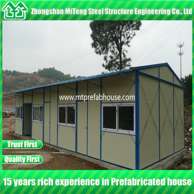 China Low Cost Prefab House Light Steel Building Modular House for Labor Dormitory