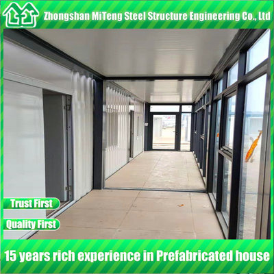 Macau Luxury office house glass wall 20ft container House