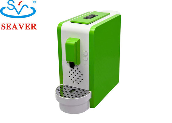 Customized 20 Bar Coffee Machine , Green Coffee Maker For Different Capsules