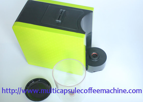 230V Italy Pump Yellow Coffee Maker Pods Machine With ABS Material