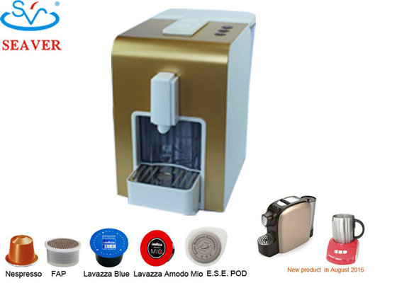 50 / 60Hz Multi Color High Pressure Coffee Maker Single Cup For School / Workshop