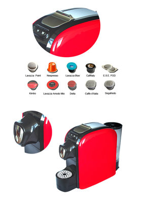 Detachable 0.85 Capsule Coffee Machines One Cup Coffee Maker REACH / CCC
