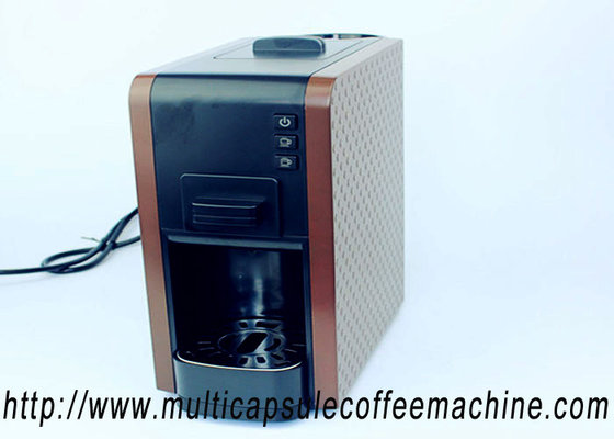 Brown 0.85L Caffitaly Coffee Machine With ABS Housing Material with different drawers