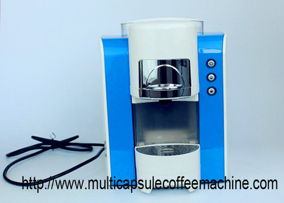 Professional Blue 19 Bar Espresso Machine Use Soft Capsule / Pods