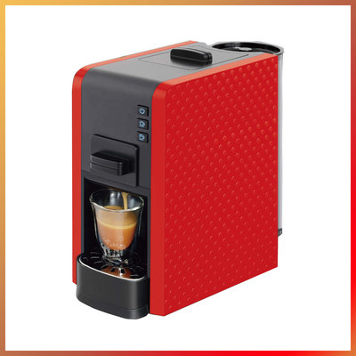 Brown 0.85L Caffitaly Coffee Machine With ABS Housing Material with different drawers