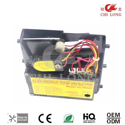 High Accuracy Electronic Coin Acceptor / Arcade Coin Acceptor Plastic Panel supplier