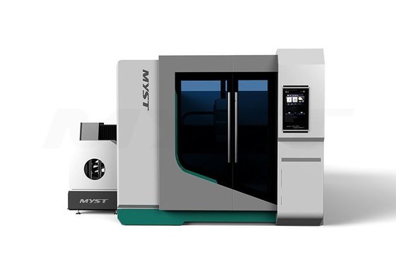 Fiber Laser Cutting Machine With Rotary Exchange Table and Cover MTF3015GR custom Laser cutting machine manufacturer supplier
