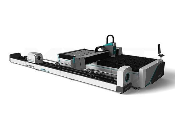 Excellent CNC Fiber Laser Cutting Machine With Rotary MTF3015R cnc laser cutting machine price supplier