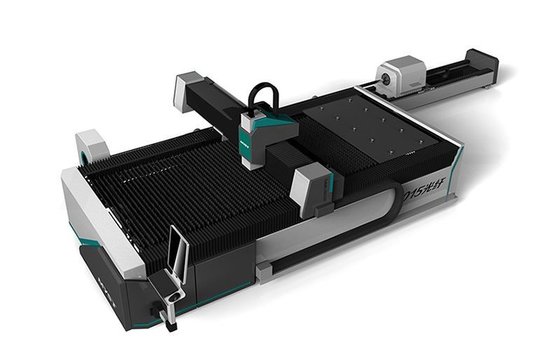 Excellent CNC Fiber Laser Cutting Machine With Rotary MTF3015R cnc laser cutting machine price supplier