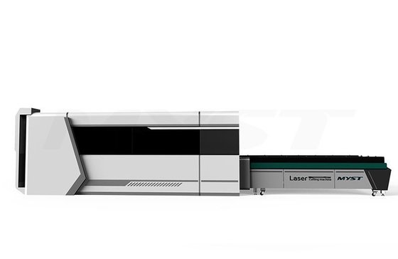 Full Cover Fiber Laser Metal Cutting Machine With Exchange Table MTF3015G sheet metal laser cutting machine price supplier