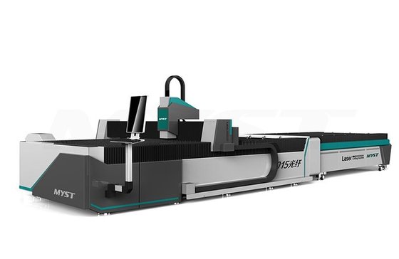 Fiber Laser Cutting Machine With Rotary And Exchange Table MTF3015JR industrial laser cutting machine factory supplier