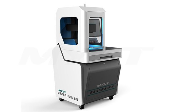 Desktop Fiber Laser Marking Machine With Cover desktop metal laser cutter professional laser cutting machine company supplier