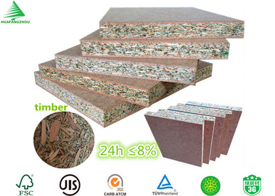 E1 /E0 kitchen cabinets manufacturing 18MM highly moisture resistant particle board