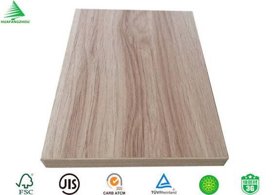 FSC China supplier wholesale CARB P2 standard low formaldehyde emission 9-25mm wood grain melamine flakeboards