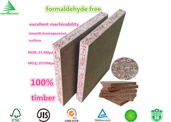FSC certified China manufacturer wholesale cheap no-added formaldehyde healthy eco-friendly 18mm plain particle board