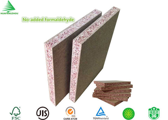 FSC certified China manufacturer wholesale cheap no-added formaldehyde healthy eco-friendly 18mm plain particle board