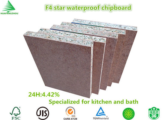 Japan F4 star 18mm waterproof chipboard to make kitchen cabinets