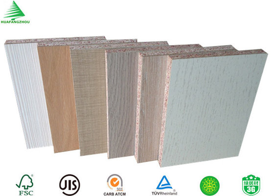 2016 US market hot sale NAF certified 4X8 decorative wood grain melamine flakeboard