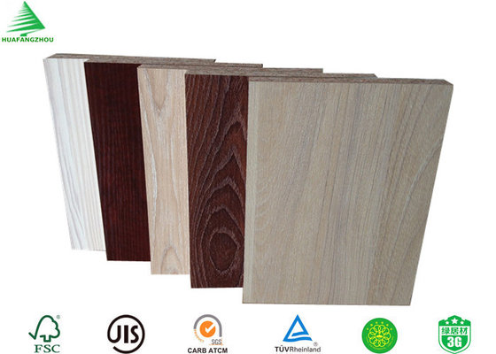 2016 US market hot sale NAF certified 4X8 decorative wood grain melamine flakeboard