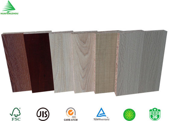2016 US market hot sale NAF certified 4X8 decorative wood grain melamine flakeboard