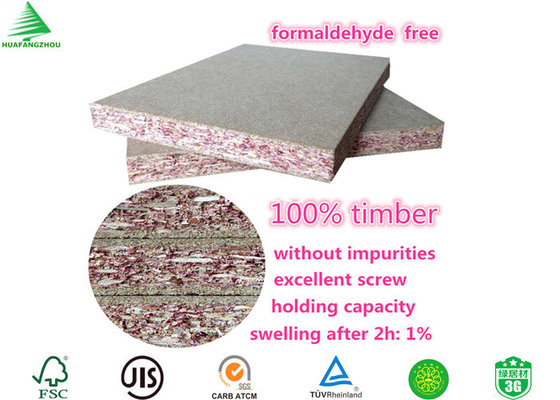China factory new developed 18mm FSC certified plain NAF flakeboard