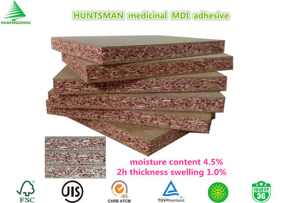 China factory new developed 18mm FSC certified plain NAF flakeboard