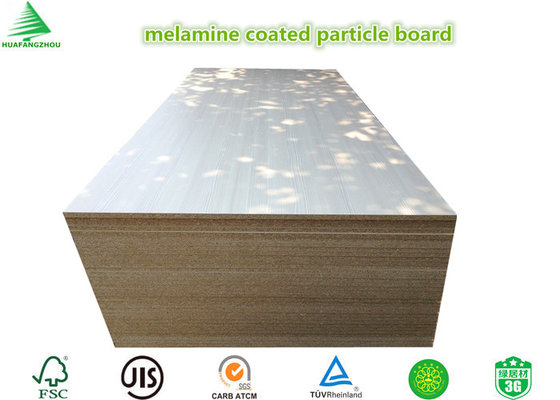 New design wood grain wholesale cheap E0/CARB P2 4'X8' melamine laminated particle board