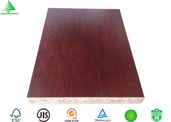 FSC certified apple wood 1830*2440mm melamine flakeboard