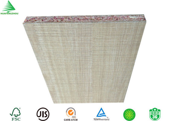 2016 US market hot sale NAF standard 9-25mm wood grain melamine flakeboards